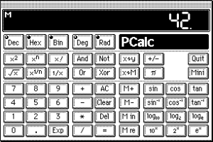 The classic app: PCalc - TapSmart