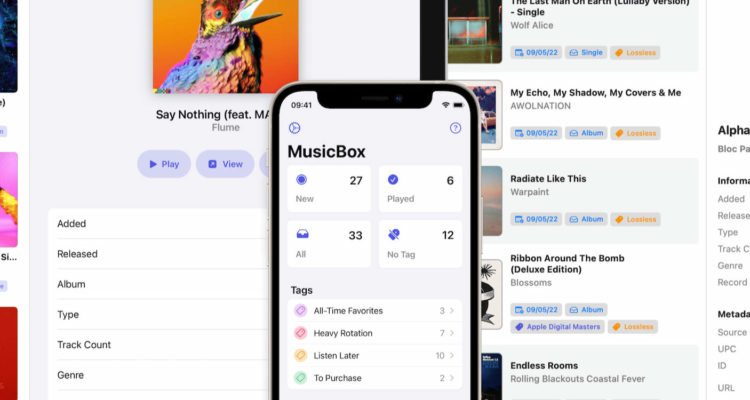 MusicBox - never forget a recommendation again - TapSmart