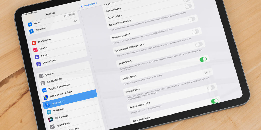 Screen Colors: Visual Filters For The Display | iPadOS 17 Guide - TapSmart