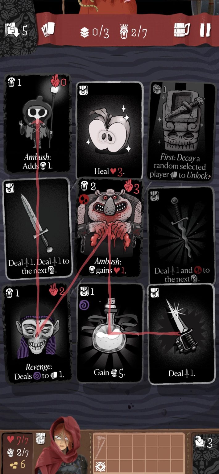 Card Crawl Adventure - Deep solitaire adventuring - TapSmart
