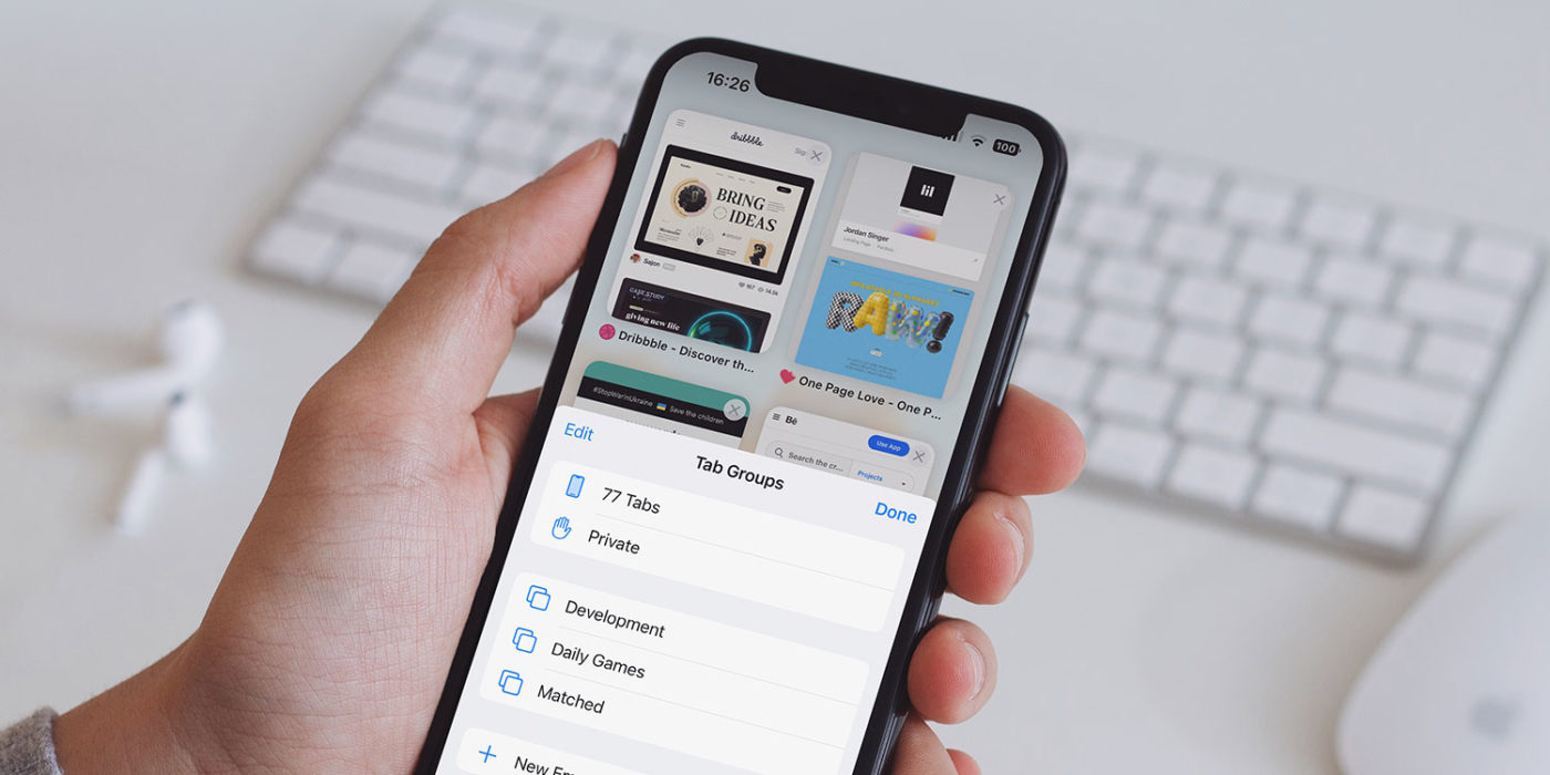 Safari in iOS 16 – tab groups, extensions, Passkeys | iOS 17 Guide ...