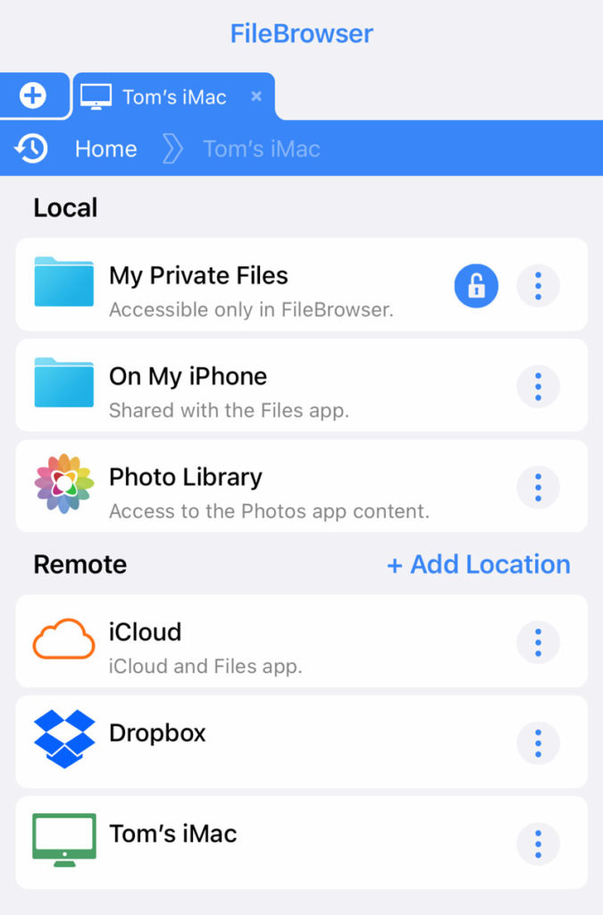 FileBrowser Guide – how to browse computer and cloud files from iPhone/iPad - TapSmart