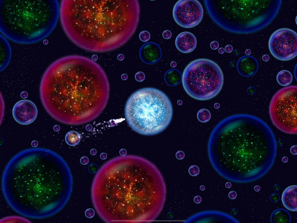 The classic game: Osmos - TapSmart