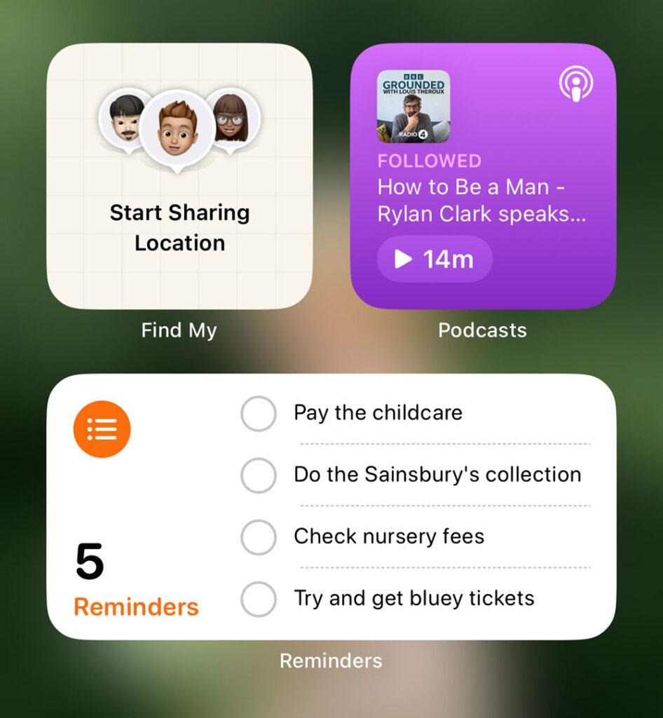 Controls apps from your Home Screen with interactive widgets - TapSmart
