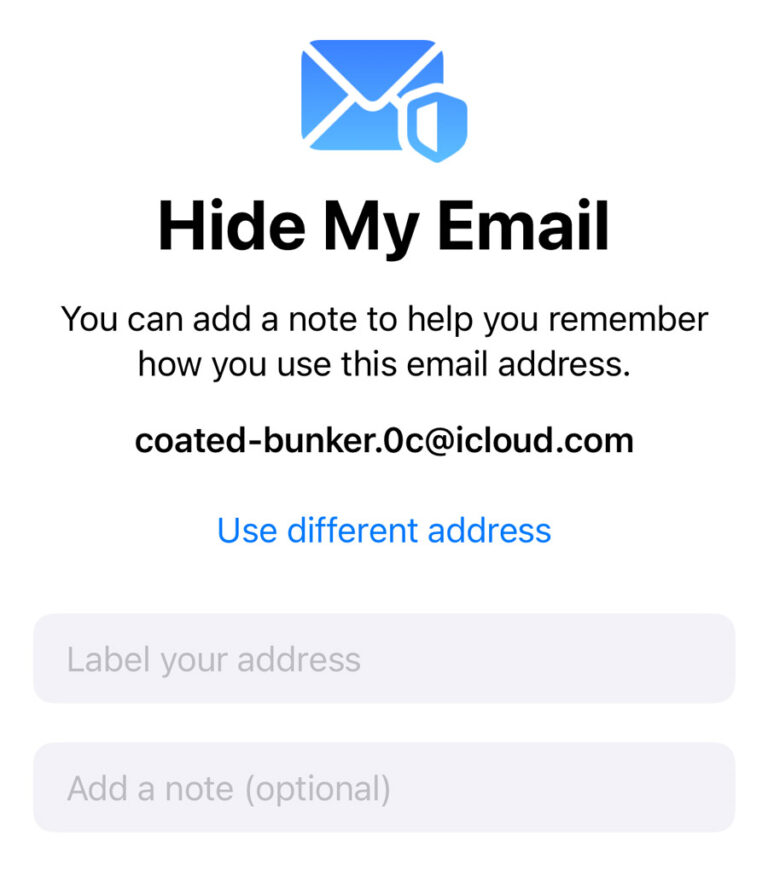 How to protect your real email address with Hide My Email - TapSmart