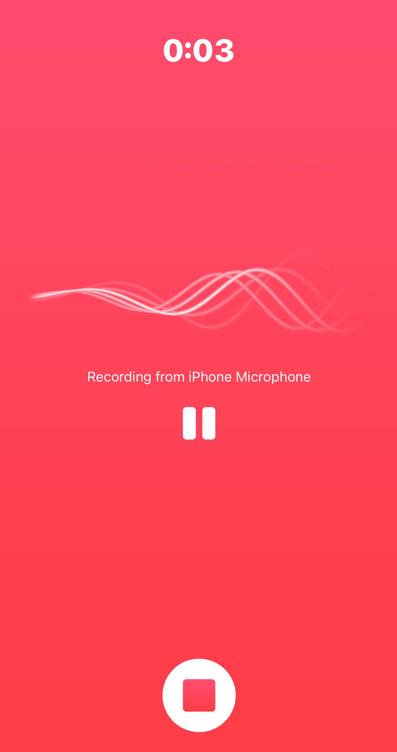 The classic app: Just Press Record - TapSmart