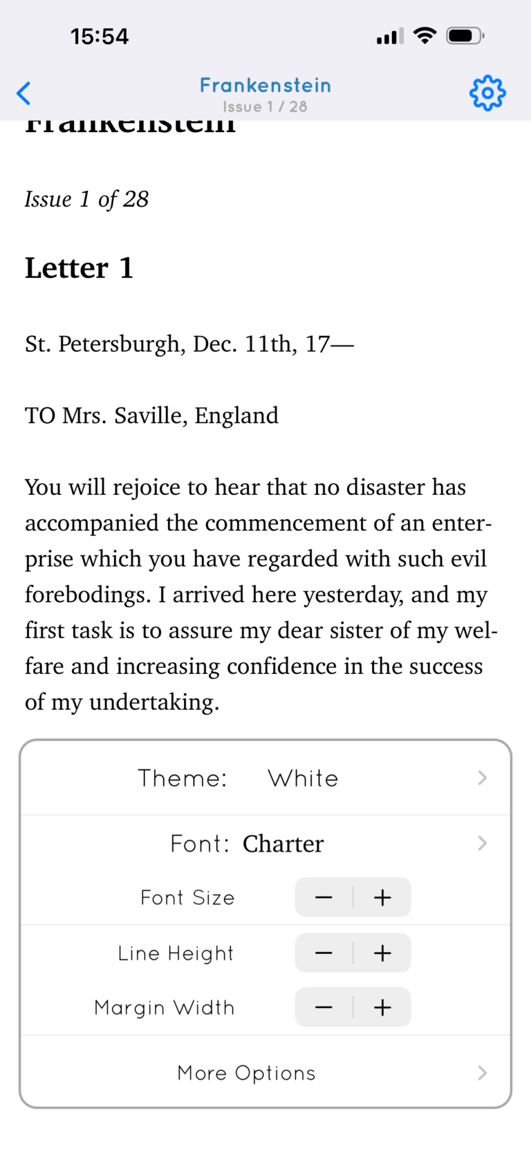 The classic app: Serial Reader - TapSmart