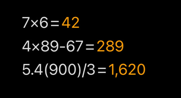 Solve equations, graphs, and handwritten sums with Math Notes - TapSmart