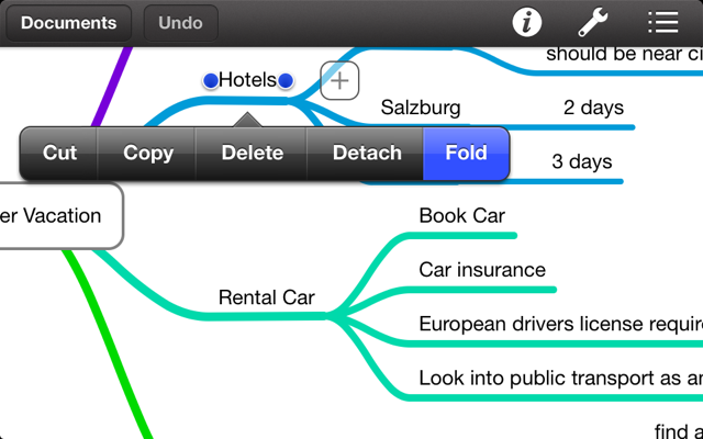 The classic app: MindNode - TapSmart